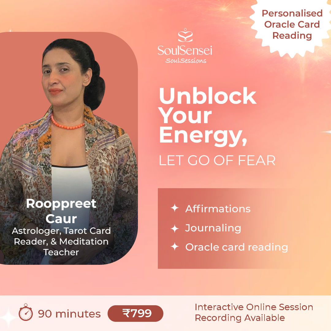 Overcoming Fear: Meditation, Oracle Reading & Chakra Healing
